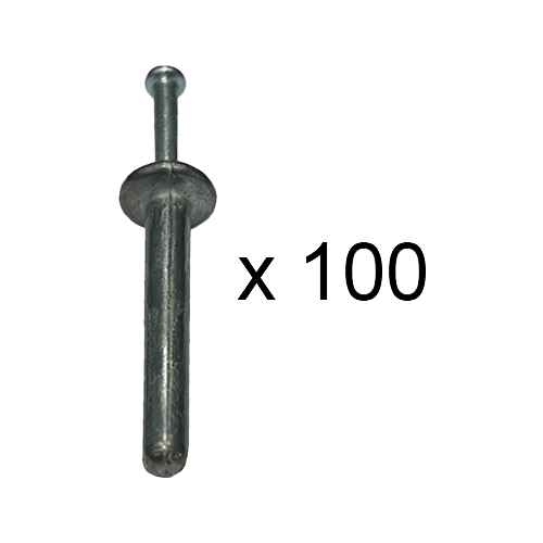 Box of Sliding Gate Track Fasteners Zipfix | 100 pcs | Tigerlink