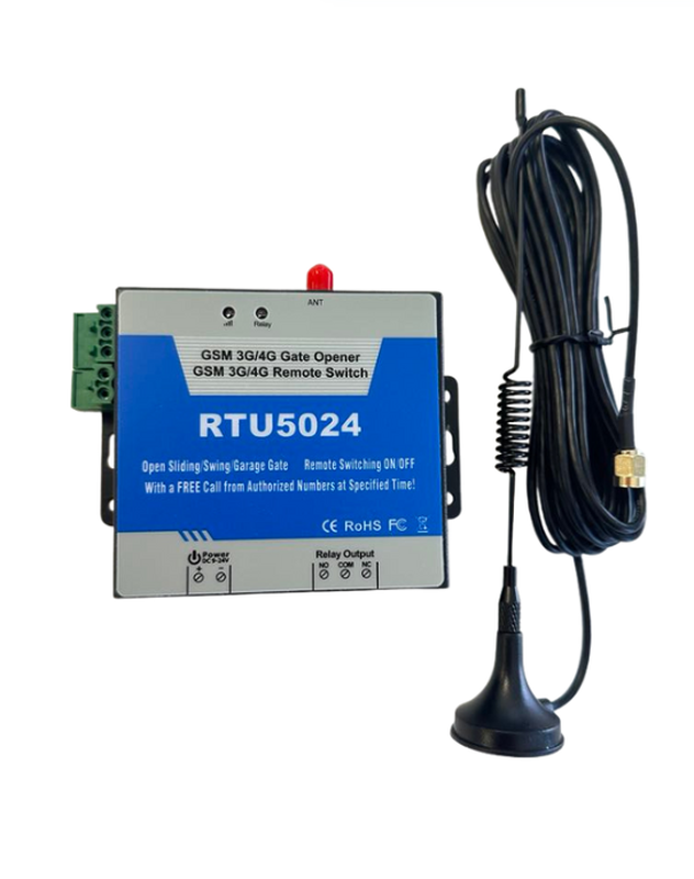 4G GSM RTU5024 - Gate Opener Relay Remote | Tigerlink