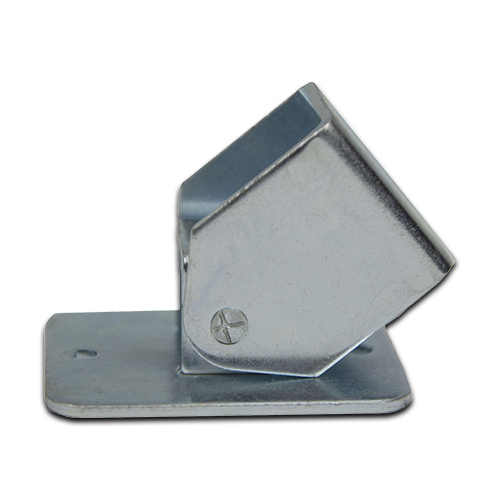 Steel Fence Rail Bracket, 40x40mm Tube, Double Lug, 2 Hole - Adjustable ...