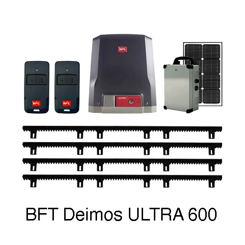BFT Motor DEIMOS ULTRA BTA 600 Kit | Sliding Gate Motor Kit