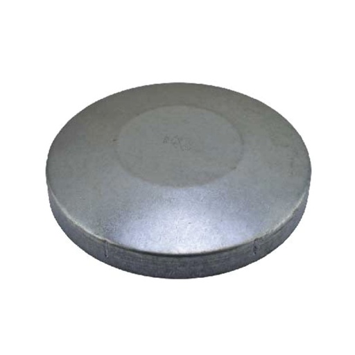 Galvabond Steel Round Post End Cap | Tube Size 220mm | 200NB