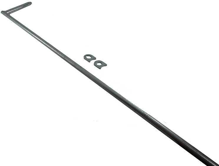 Heavy Duty Long Drop Bolt with lugs 1200mm long 16mm Pin - Finished Hot ...