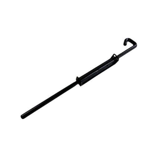 Heavy Duty Steel Drop Bolt - 300mm Length, 12mm Pin, Black Color