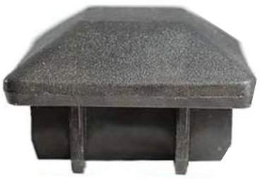 Plastic Dome Square Caps for 50x50mm Tube - Plastic Plug