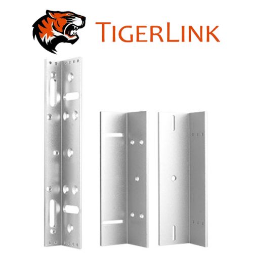 Z and L Mounting Brackets for 280kg Magnetic Locks | TigerLink