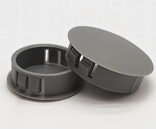 Plastic Insert Hole Plug End Cap Tube Insert - 19mm Hole Size (Black)